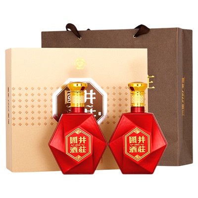 白酒国井1915酒庄红钻礼盒