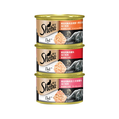 sheba希宝金罐猫咪补水零食罐头
