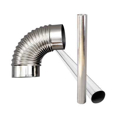 直径10厘米不锈钢柴火灶特厚弯头