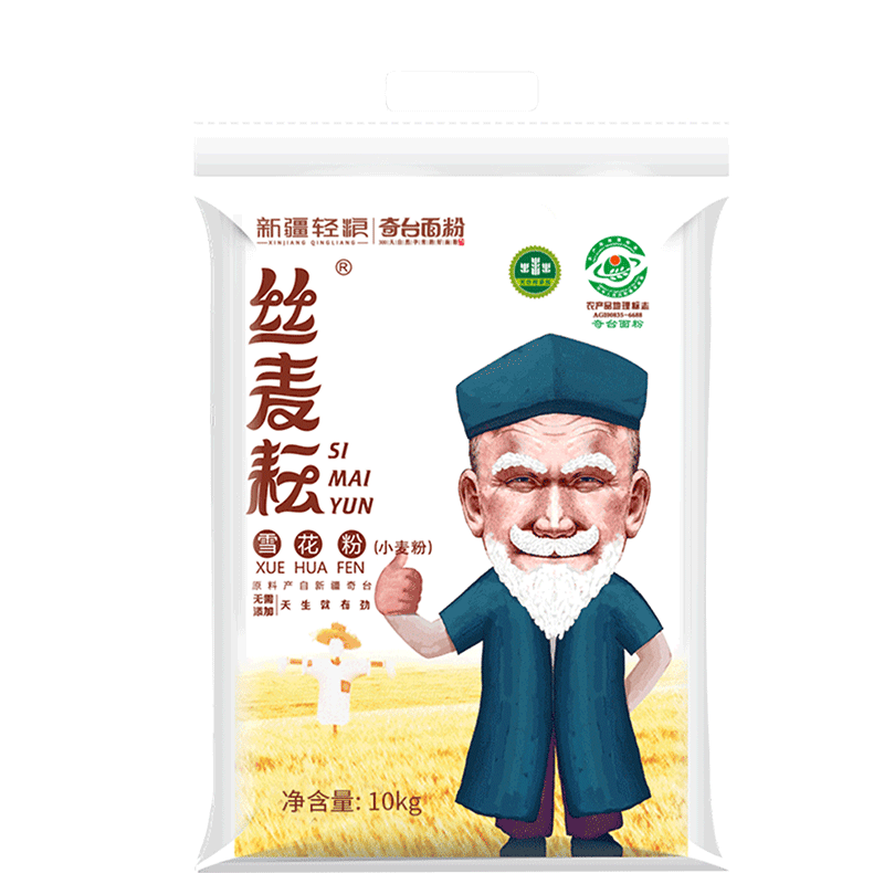 奇台新疆面粉丝麦耘雪花粉