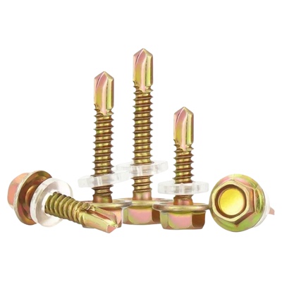 【采购优选】批发彩锌钻尾螺丝钉