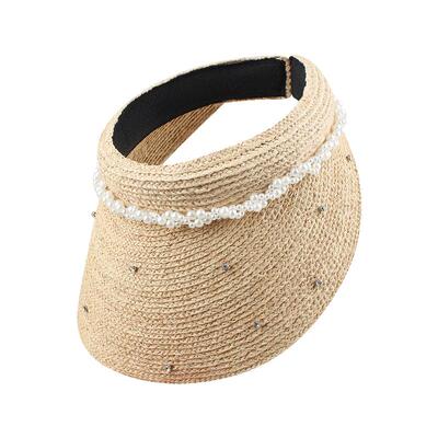 ROUIIEFAO草帽空顶设计大帽檐