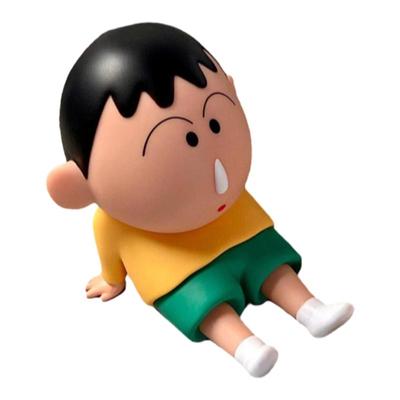 蜡笔小新创意手机支架敲可爱