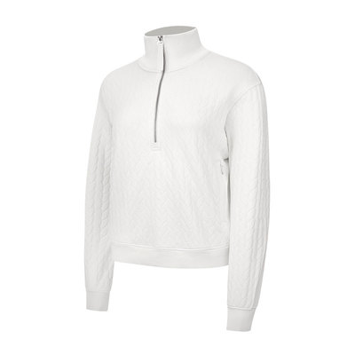 Engineered Warmth女士绞花针织半拉链运动衫 lululemon丨LW3IAHS