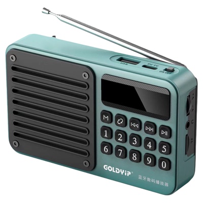 便携式FM调频收音机插卡蓝牙音箱