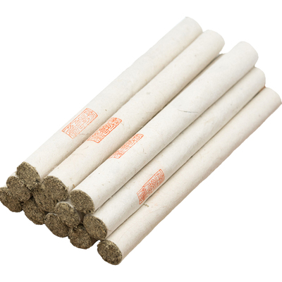 传统艾条野生艾石磨制1.5cm细支