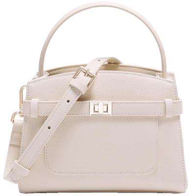 百丽大容量鳄鱼皮凯莉包