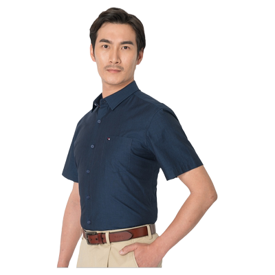 嘉意新疆长绒棉宽松舒适休闲衬衫