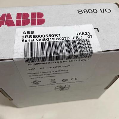 议价全新的ABB，订货号：3BSE008550R1，型号DI821，全新