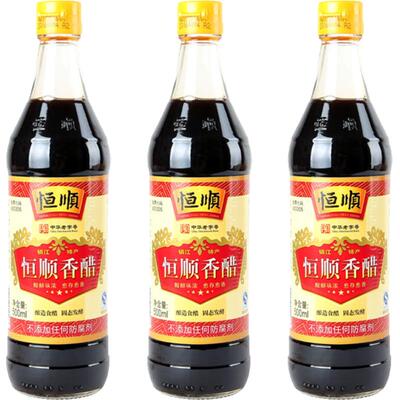 恒顺香醋b香型500ml3镇江特产