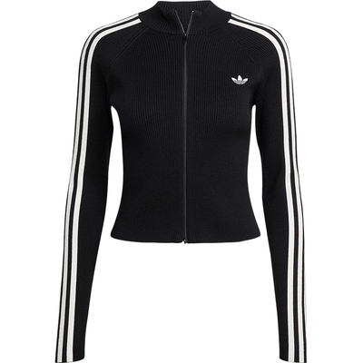 Adidas/阿迪达斯正品三叶草女士运动修身经典亲肤夹克JY2597