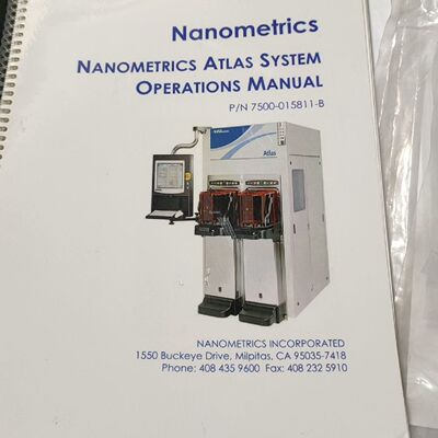 议价Nanometrics耐诺  纳米图谱7500-01