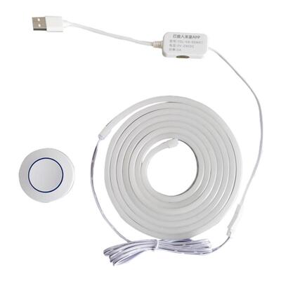 接入米家APP床头氛围灯带语音遥控小夜灯智能USB灯条led自粘音响