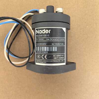 议价Nader良信直流接触器NDZ3W-10010接触点1000V100A线圈24V带反