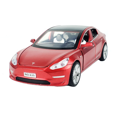MODEL3金属汽车模型仿真合金
