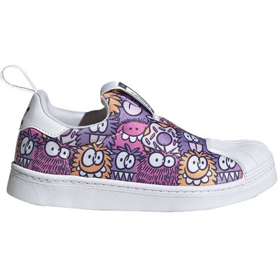 阿迪达斯三叶草儿童运动休闲板鞋