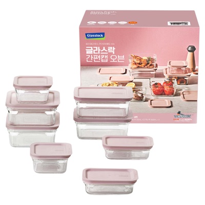 Glasslock钢化玻璃烤箱保鲜盒