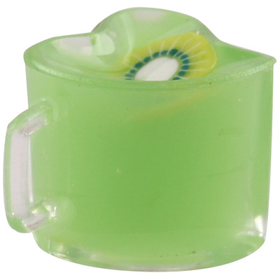 微缩食玩奇异果饮料迷你12分ob11家具场景仿真模型小娃屋dollhous