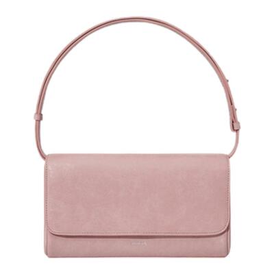 简约方形金属扣通勤经典黄油包