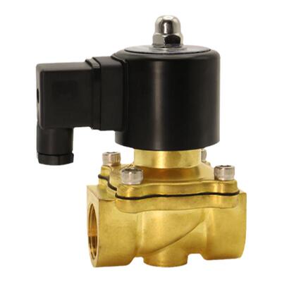 常闭型电动220V埃美柯电磁阀黄铜