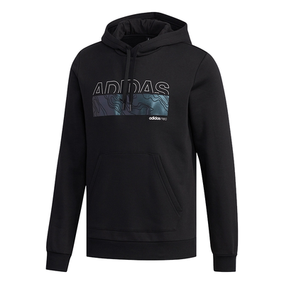 男子连帽运动休闲套头衫