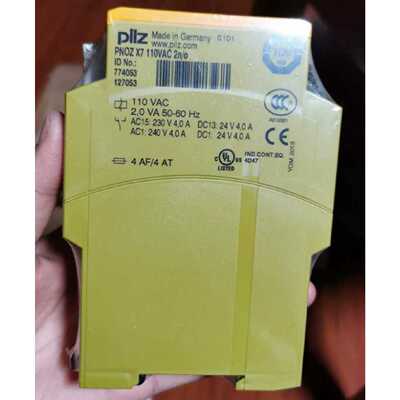 议价PILZ皮尔兹774053 全新PNOZ X7 110VAC 2n/o 原装正品现货