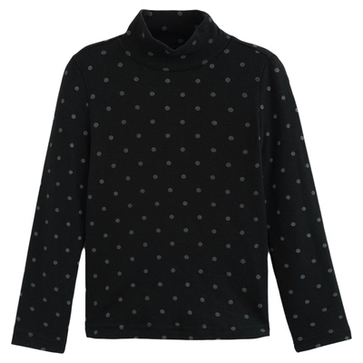 儿童波点长袖T恤春秋童装打底衫