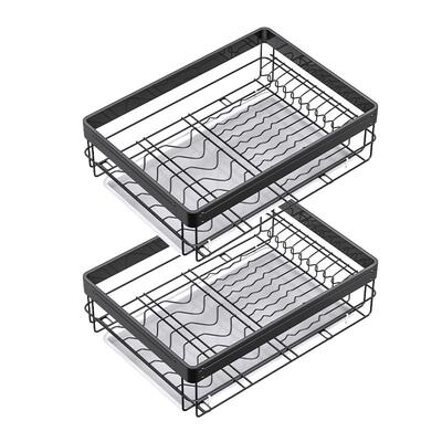 航艇双/三层抽屉式碗碟果蔬拉篮