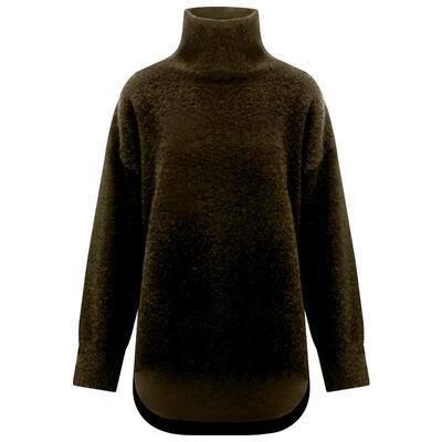 COCOBELLA圈圈纱高领加厚毛衣