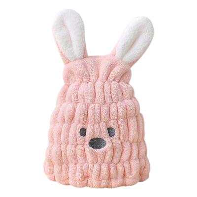 儿童干发帽超强吸水速干女童干发浴帽子擦头发毛巾宝宝洗头包头巾