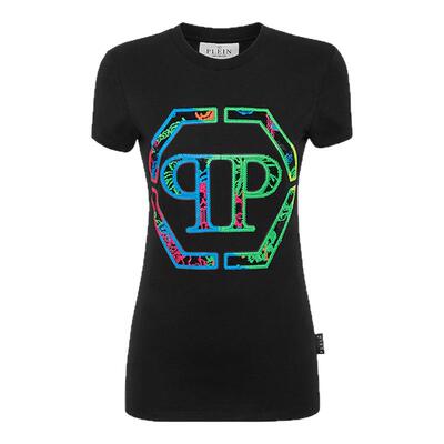 PHILIPP PLEIN 女士Sexy Pure圆领T恤