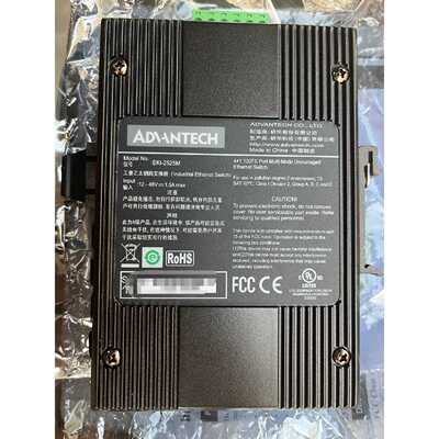 询价研华EKI-2525M工业以太网交换机，5口非网管型，输入电