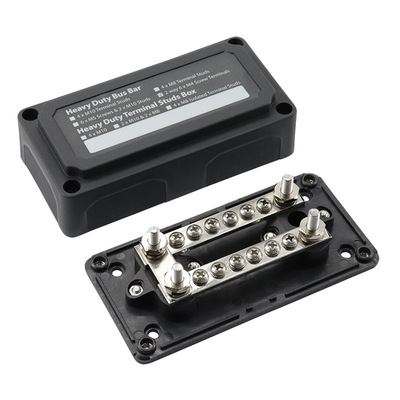 大电流300A汇线排房车游艇蓄电池汇流排M8M10接线柱48V接线端子线