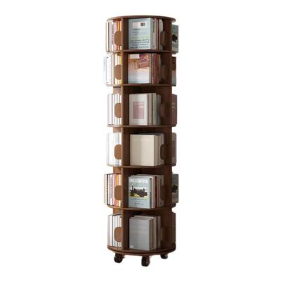 顾家家居旋转书架360度转角书柜