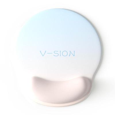 唯鑫V-SION粉蓝护腕鼠标垫女手腕