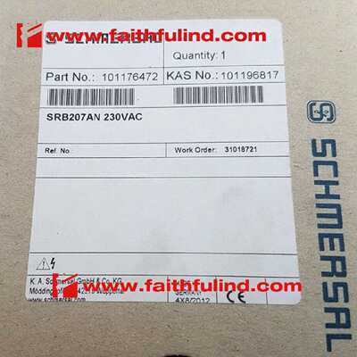 议价Schmersal 101176472 施迈赛全新安全继电器 SRB207AN 230VAC