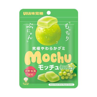 【百亿补贴】uha悠哈味觉糖进口蜜咻mochu软糖果汁糖桃子葡萄2包