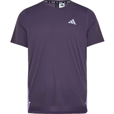 adidas阿迪达斯男子速干跑步侧开叉运动短袖T恤KZ5038