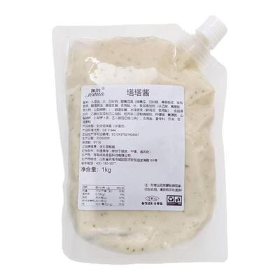 味中乐塔塔酱1kg酸黄瓜口味酱