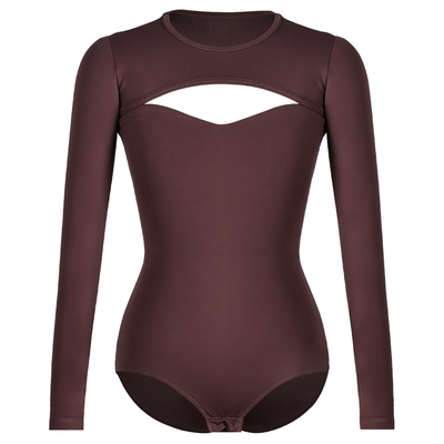 Dancebaby拉丁舞服新款春季练习服套头坎肩保暖百搭绝美套装D87