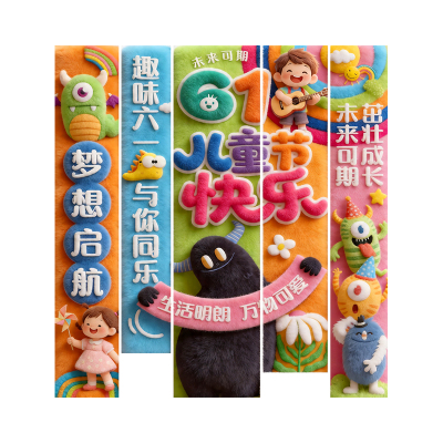 幼儿园毕业典礼场景布置挂布条幅