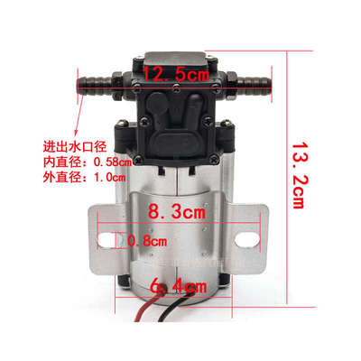 货车淋水器水泵24V12V汽车电动抽水泵轮胎刹车淋水泵喷雾器增压泵