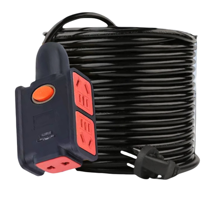 4平方4000W加粗延长线插座