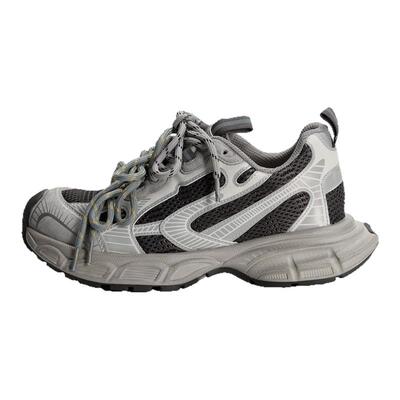 冉言复古老爹鞋女透气户外鞋跑步运动鞋厚底休闲鞋女