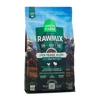 OPEN FARM自由牧场全价火鸡肉冻干生鲜无谷美毛靓肤肠胃幼成猫粮