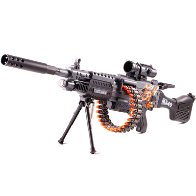 M249电动连发玩具加特林机关枪