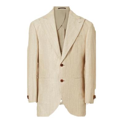 Acmecultum毛麻混纺西服套装