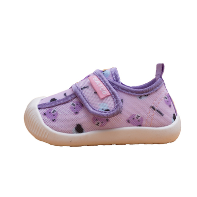 巴托童鞋春秋款魔术贴柔软网面