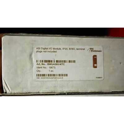 BihlWiedemann ASI数字I/O模块 BWU4询价