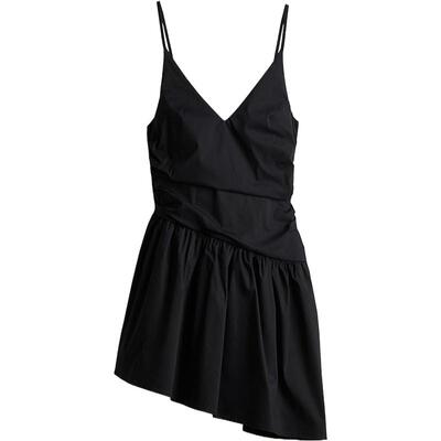 【Wicked & H&M合作系列】女装连衣裙夏季V领吊带微喇短裙1241654